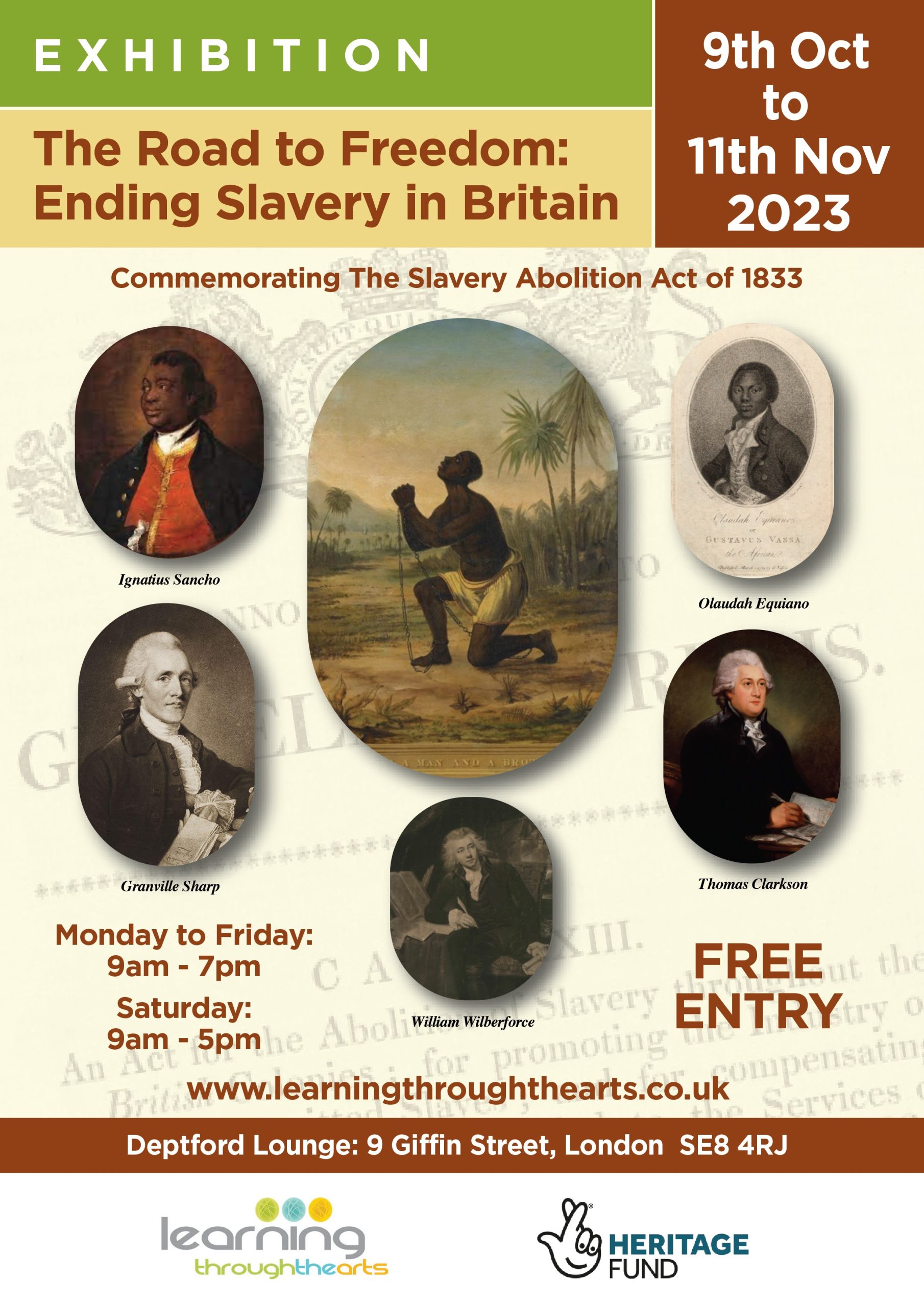 The Road to Freedom: Ending Slavery in Britain - Deptford Lounge