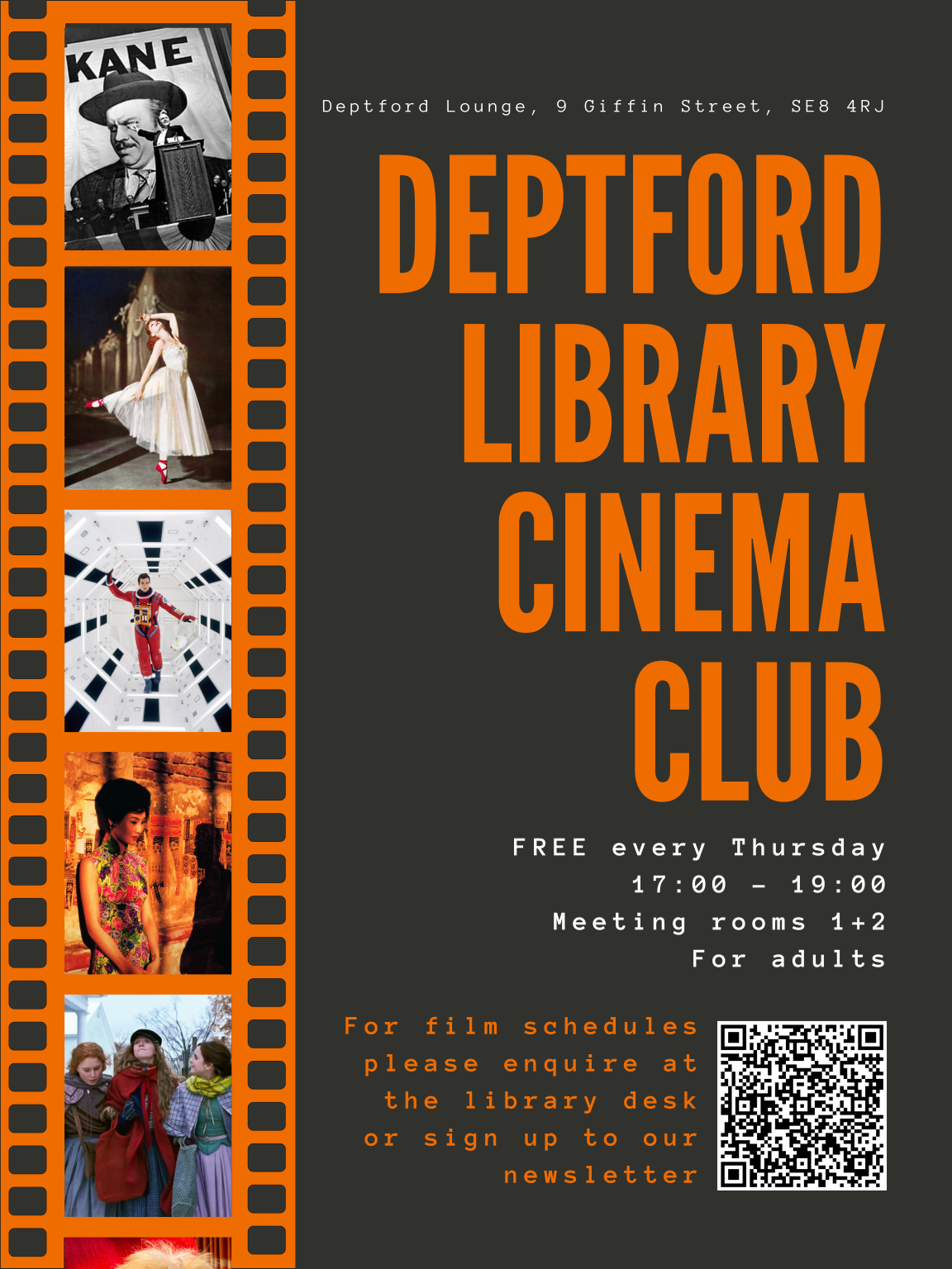 Deptford Library Cinema Club - Deptford Lounge