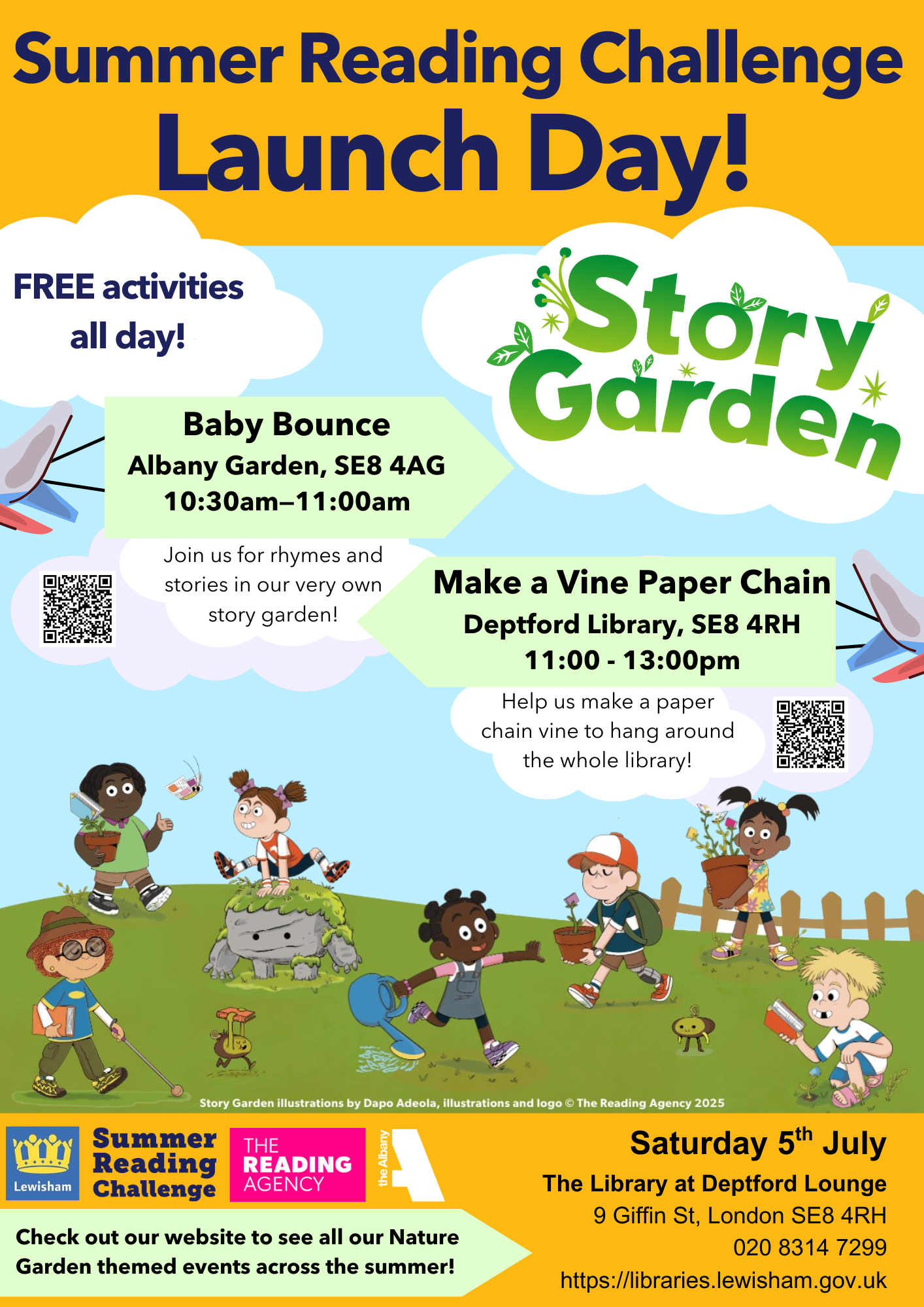 Baby Bounce in the Garden! - Deptford Lounge